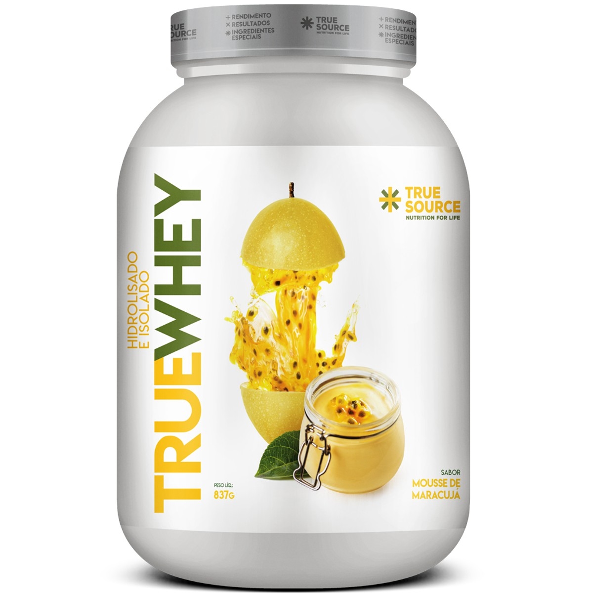 True Whey Protein Hidrolisado e Isolado 837g - True Source - WHEY ...
