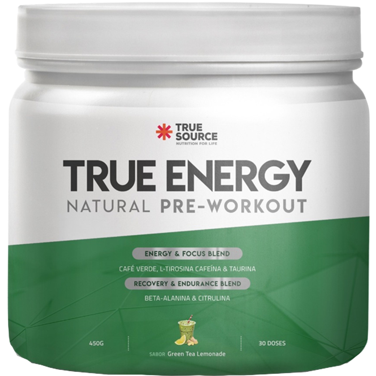 Pre treino True Energy 450g - True Source - TRUE ENERGY PRÉ TREINO ...