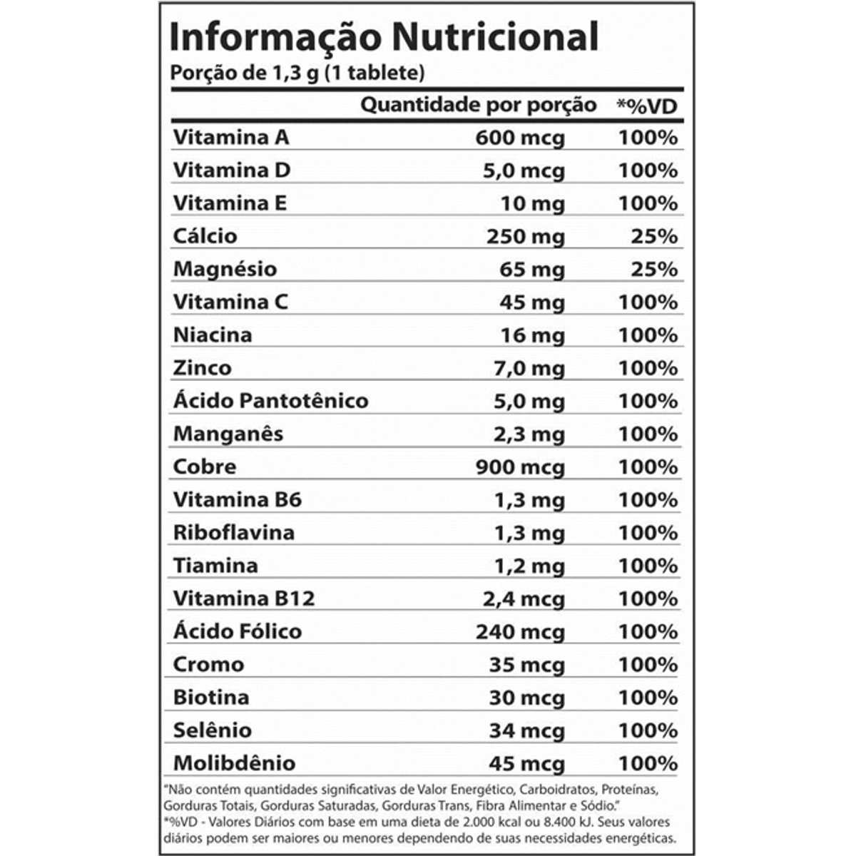 COMPLETE MULTI-VIT (100 TABS) - ATLHETICA 325 - COMPLETE MULTI-VIT (100 ...