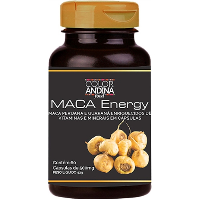 MACA PERUANA AMARELA + GUARANÁ (60CAPS) - COLOR ANDINA - MACA PERUANA ... MACA PERUANA AMARELA + GUARANÁ (60CAPS) - COLOR ANDINA - MACA PERUANA ...