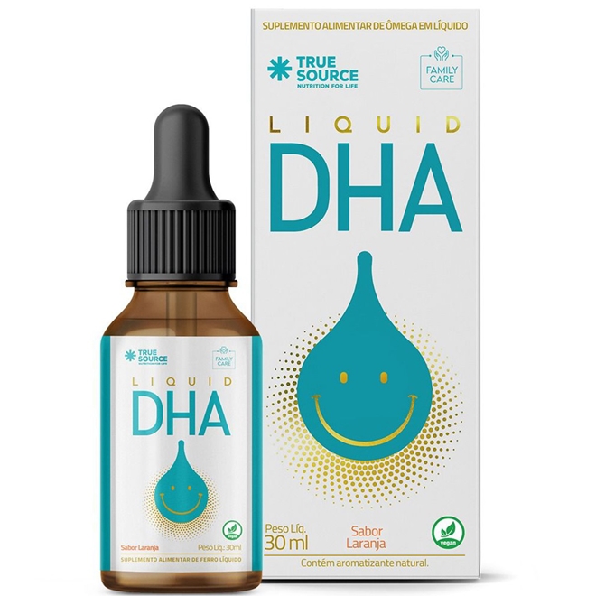 ÔMEGA 3 DHA LIQUIDO GOTAS 30ML - TRUE SOURCE - ÔMEGA 3 DHA LIQUIDO ...