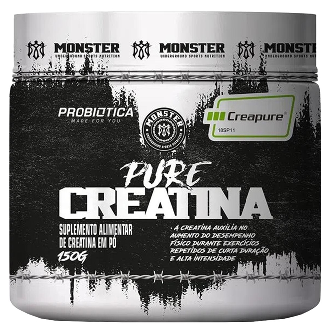 Creatina Creapure 150g Monster - Probiotica - CREATINA CREAPURE MONSTER ...
