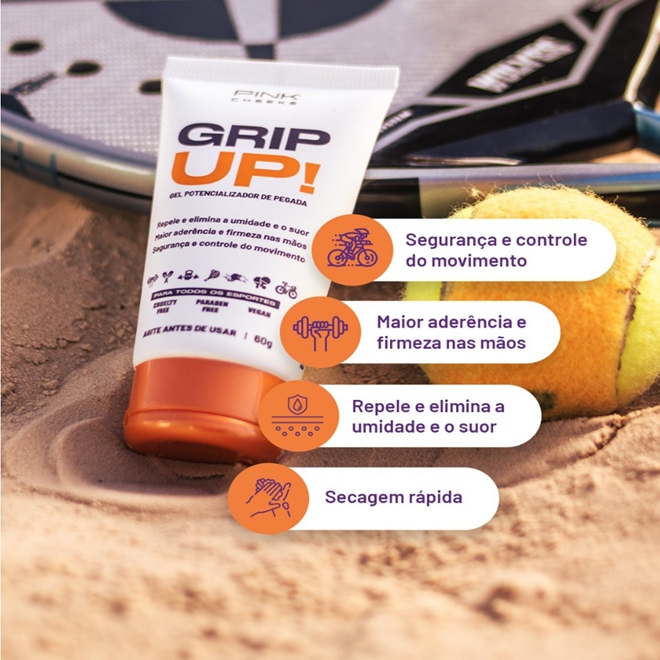 Potencializador de Pegada Grip Up! 60g - Pink Cheeks - GRIP UP ...