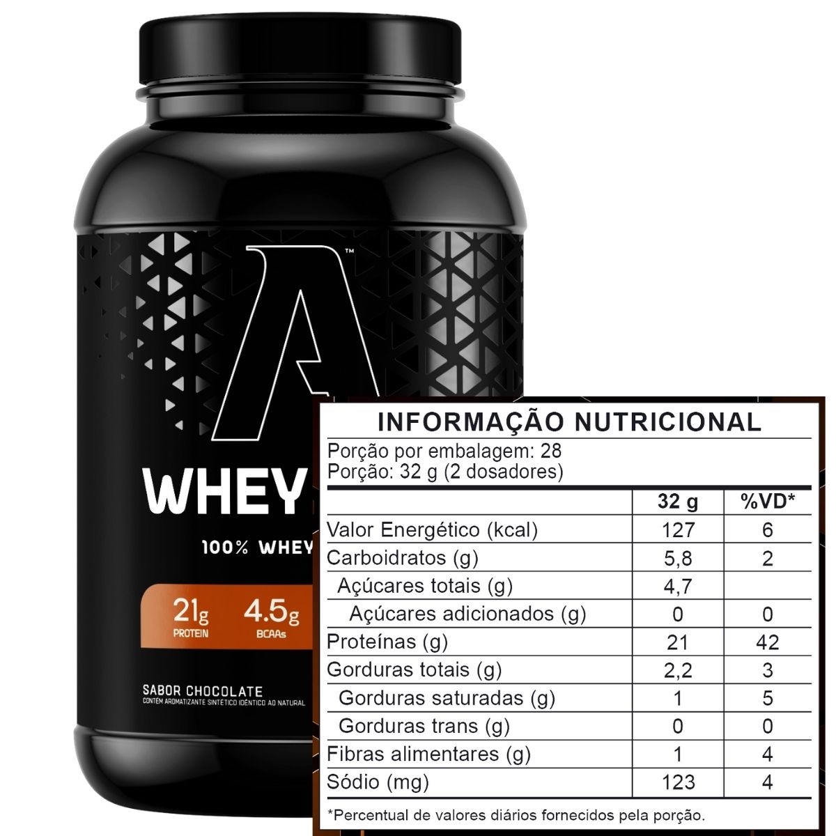 Whey Protein Isolado Concentrado Whey Tech 900g - Atlhetica Nutrition ...