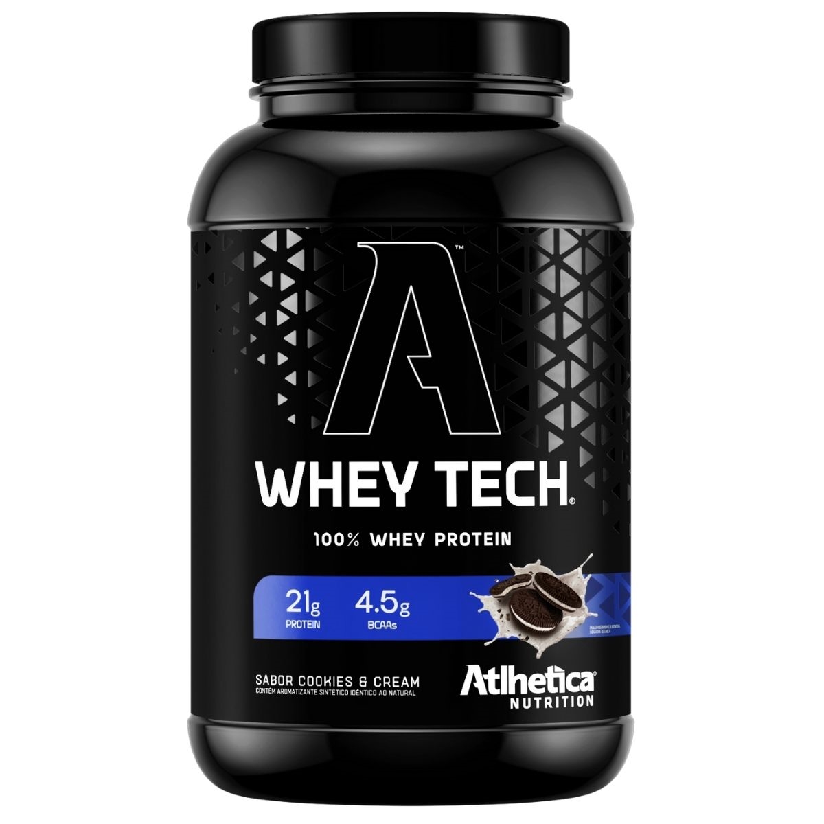 Whey Protein Isolado Concentrado Whey Tech 900g - Atlhetica Nutrition ...